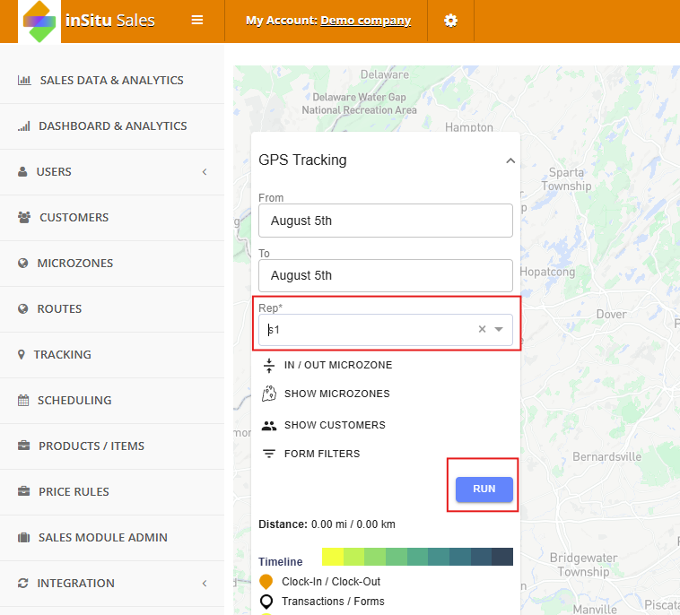 How To Track Sales Reps On Your Map (Admin Site) – inSitu Sales